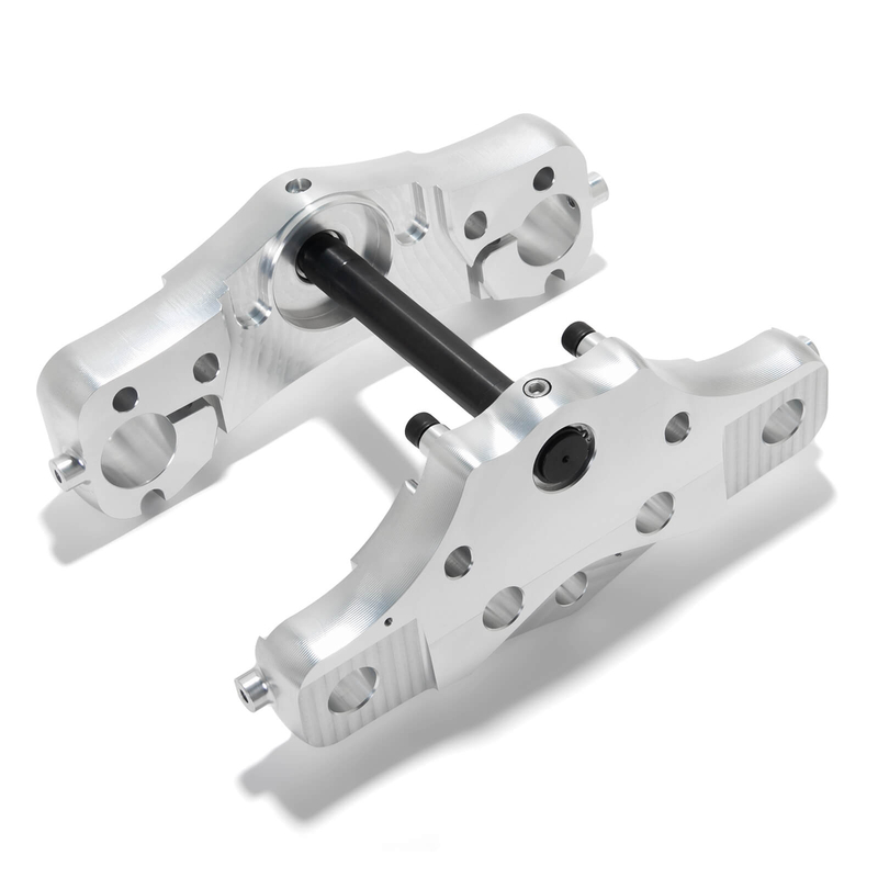 Custom 4Degree 6 Degree Raked Triple Tree Kits for Harley Davidson ...